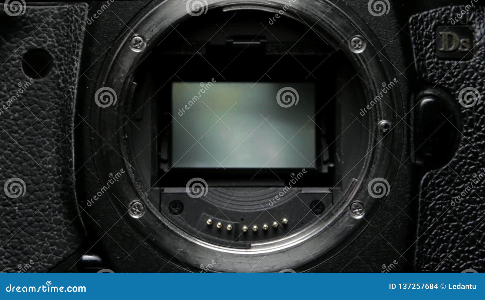 Shutter Mechanism Dslr Camera with Mirror Stock Footage - Video of ...