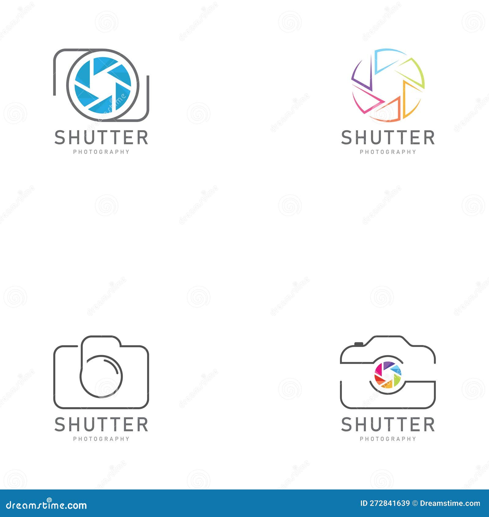 Shutter Photography Logo Design Template Vector Icon. Stock Vector ...