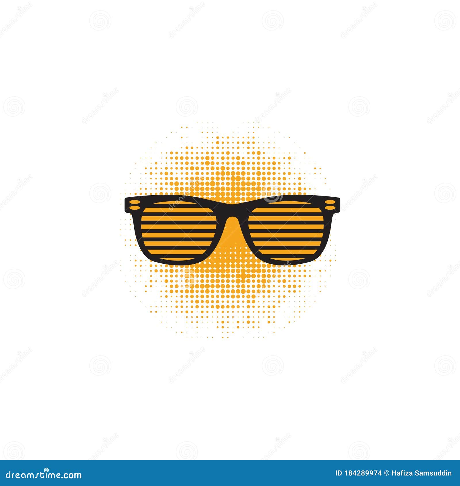 Shutter Shades. Vector Illustration Decorative Background Design Stock ...
