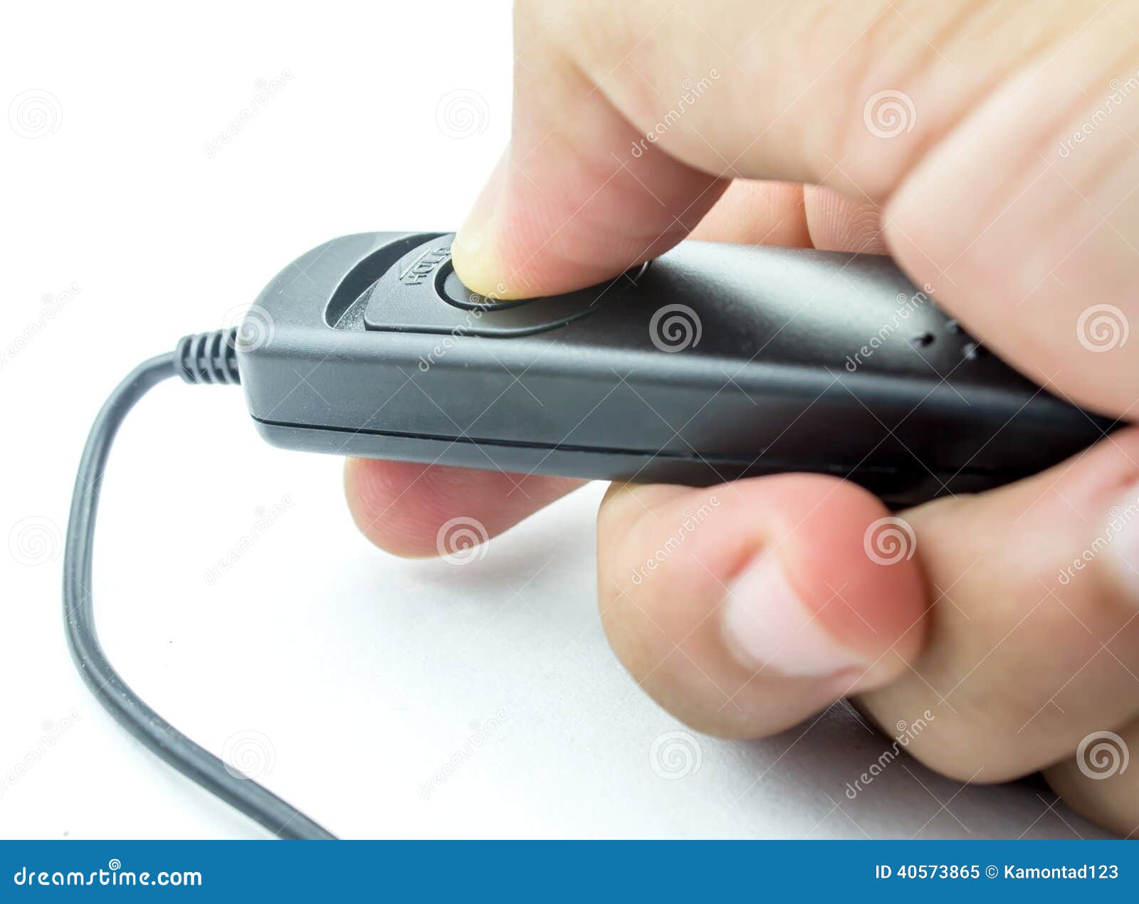 Shutter switch for Camera stock image. Image of cable - 40573865