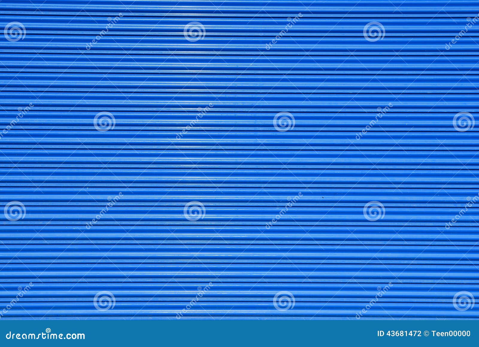 Shuttered Roll Up Metal Blue Door Stock Photo - Image of safe, pattern ...