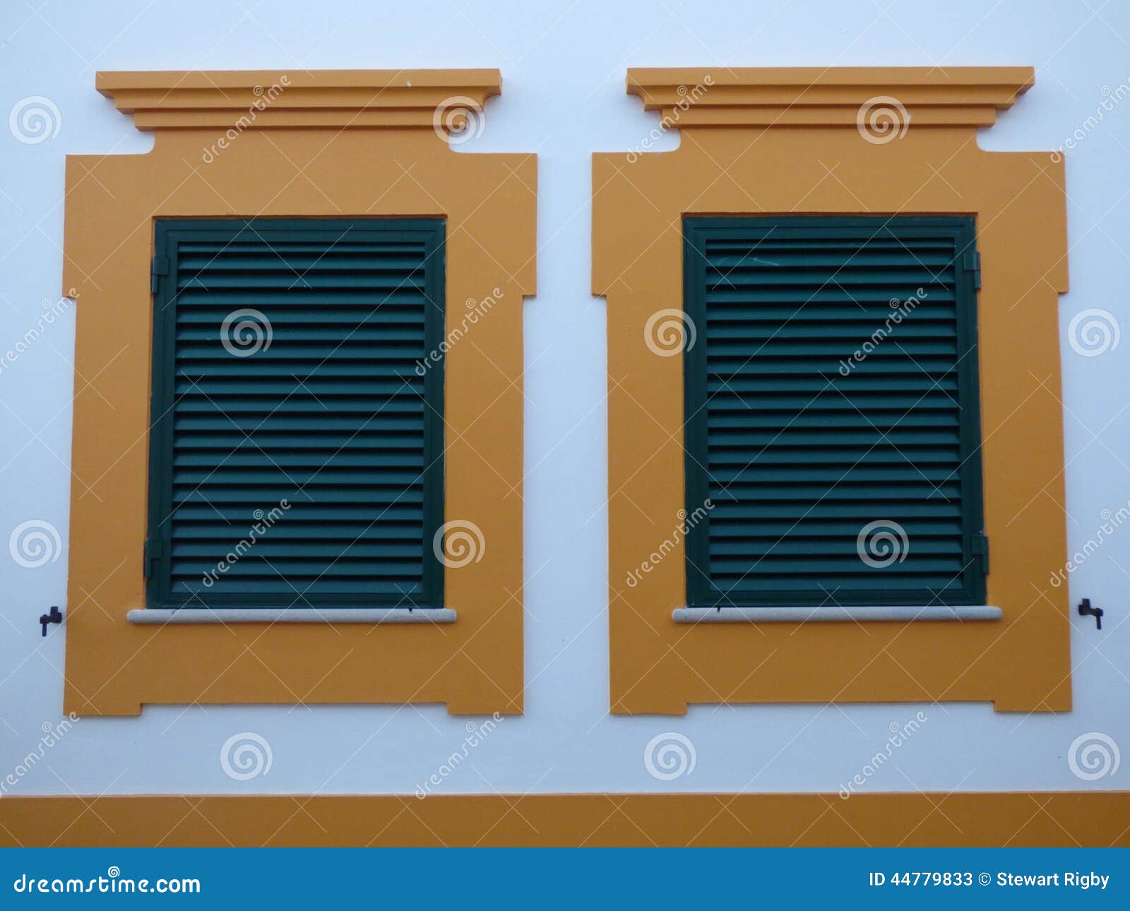Shuttered windows stock image. Image of securely, painted - 44779833