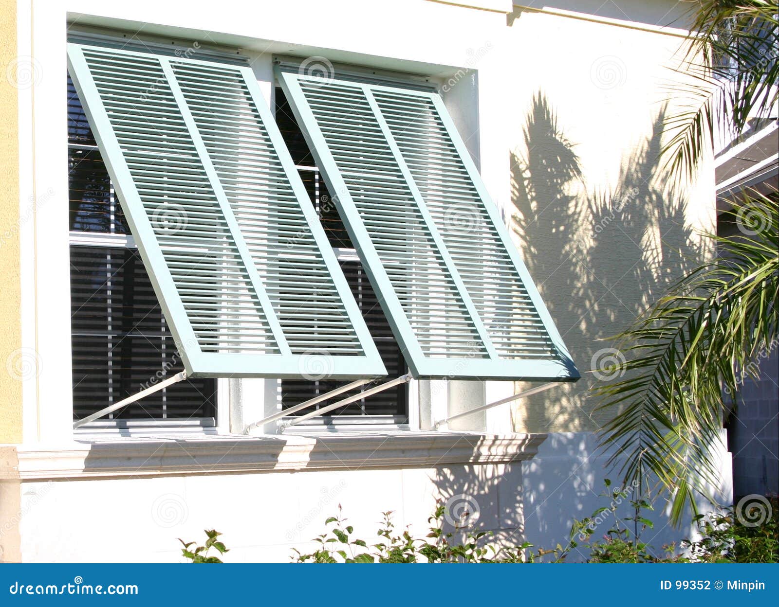 Shutters stock photo. Image of tropical, louvers, protection - 99352