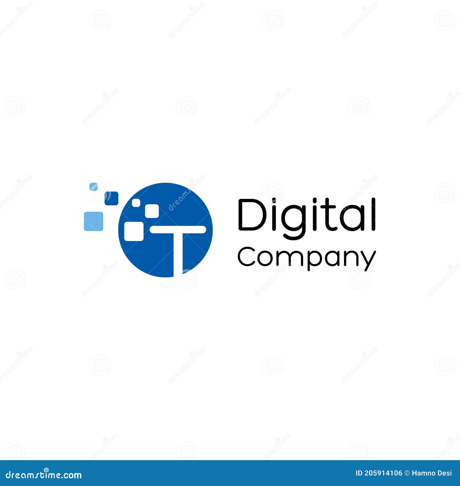 Letter T Digital Logo, Technology and Digital Logotype Stock Vector ...