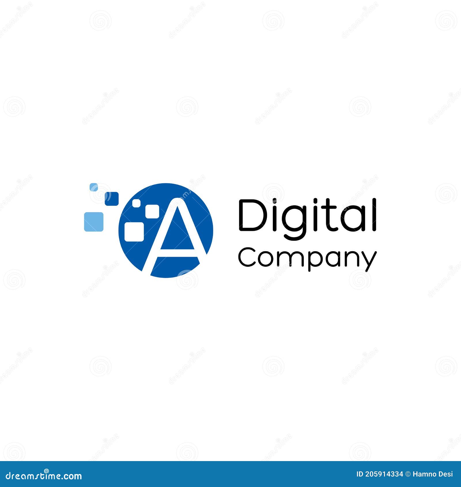 Letter a Digital Logo, Technology and Digital Logotype Stock Vector ...