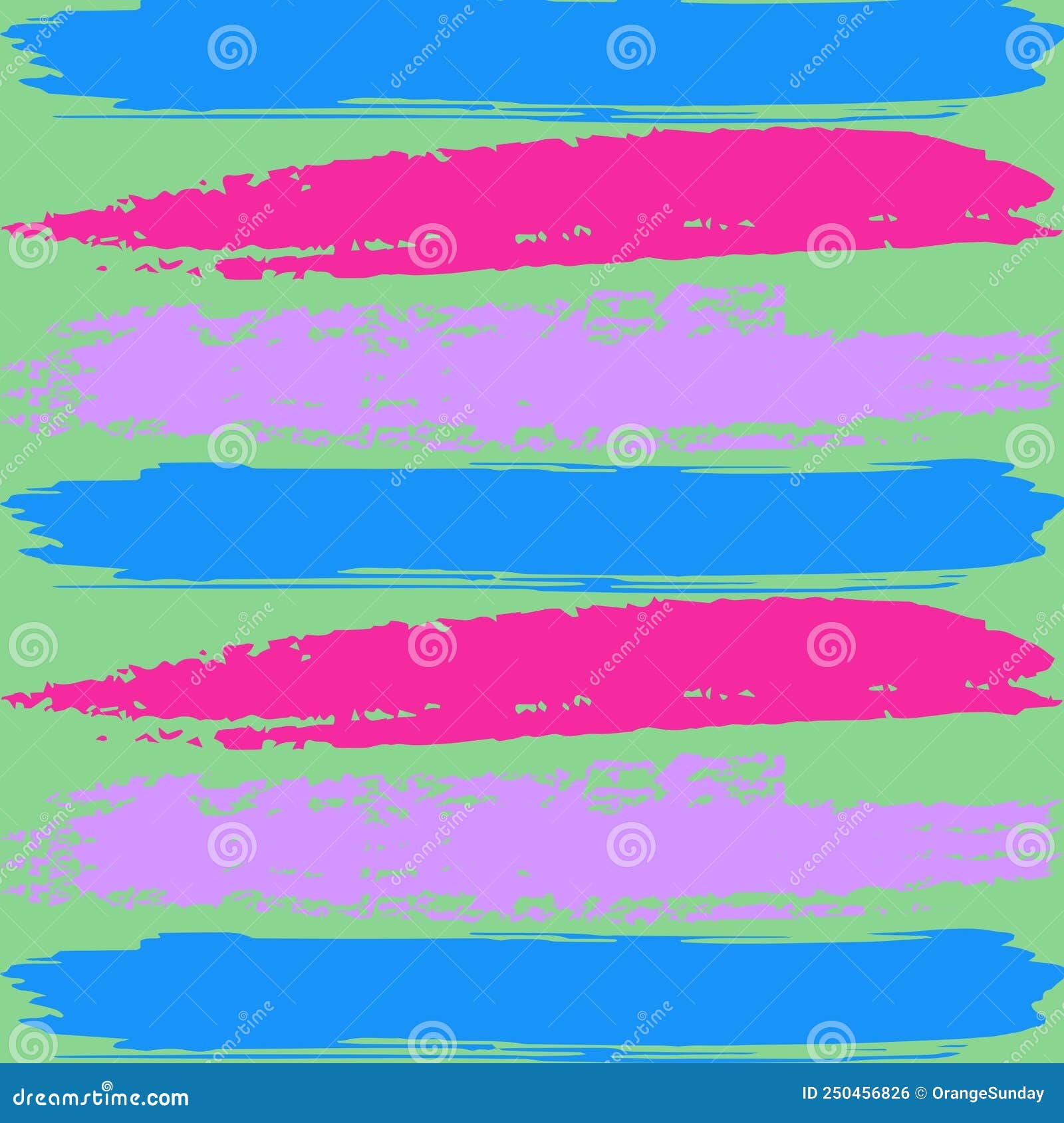 Aesthetic Brush Stroke Abstract Y2K Pattern Stock Illustration ...