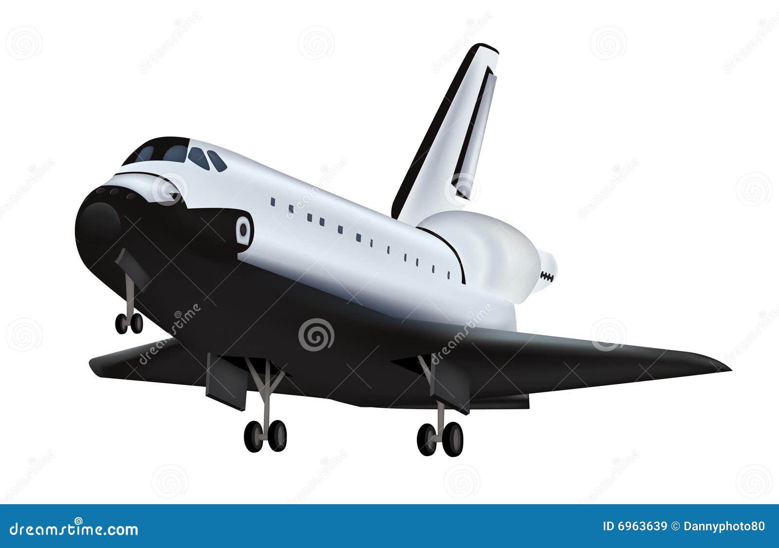 Shuttle stock illustration. Illustration of cockpit, shuttle - 6963639