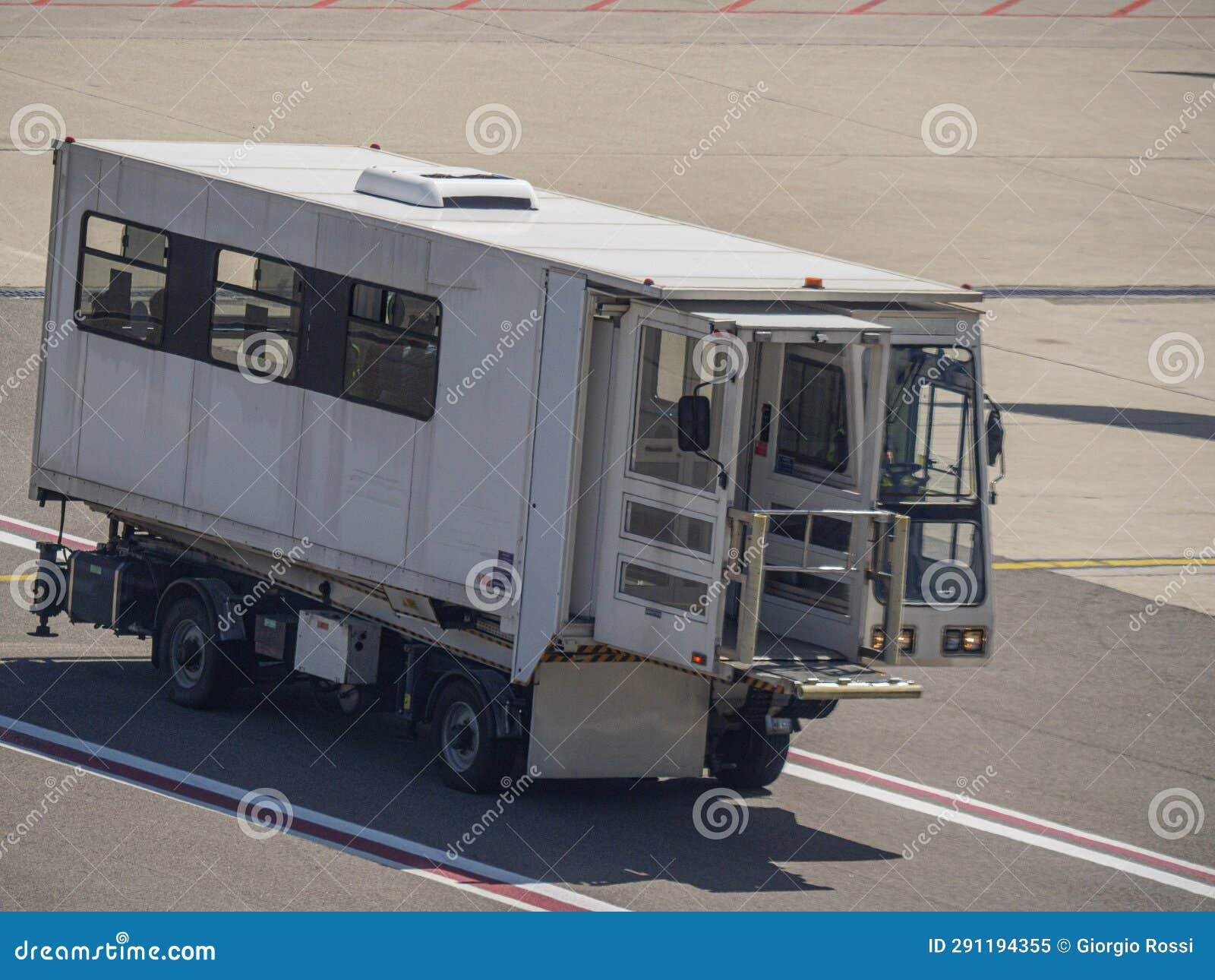 Shuttle Bus for the Transportation and Boarding of Passengers in ...