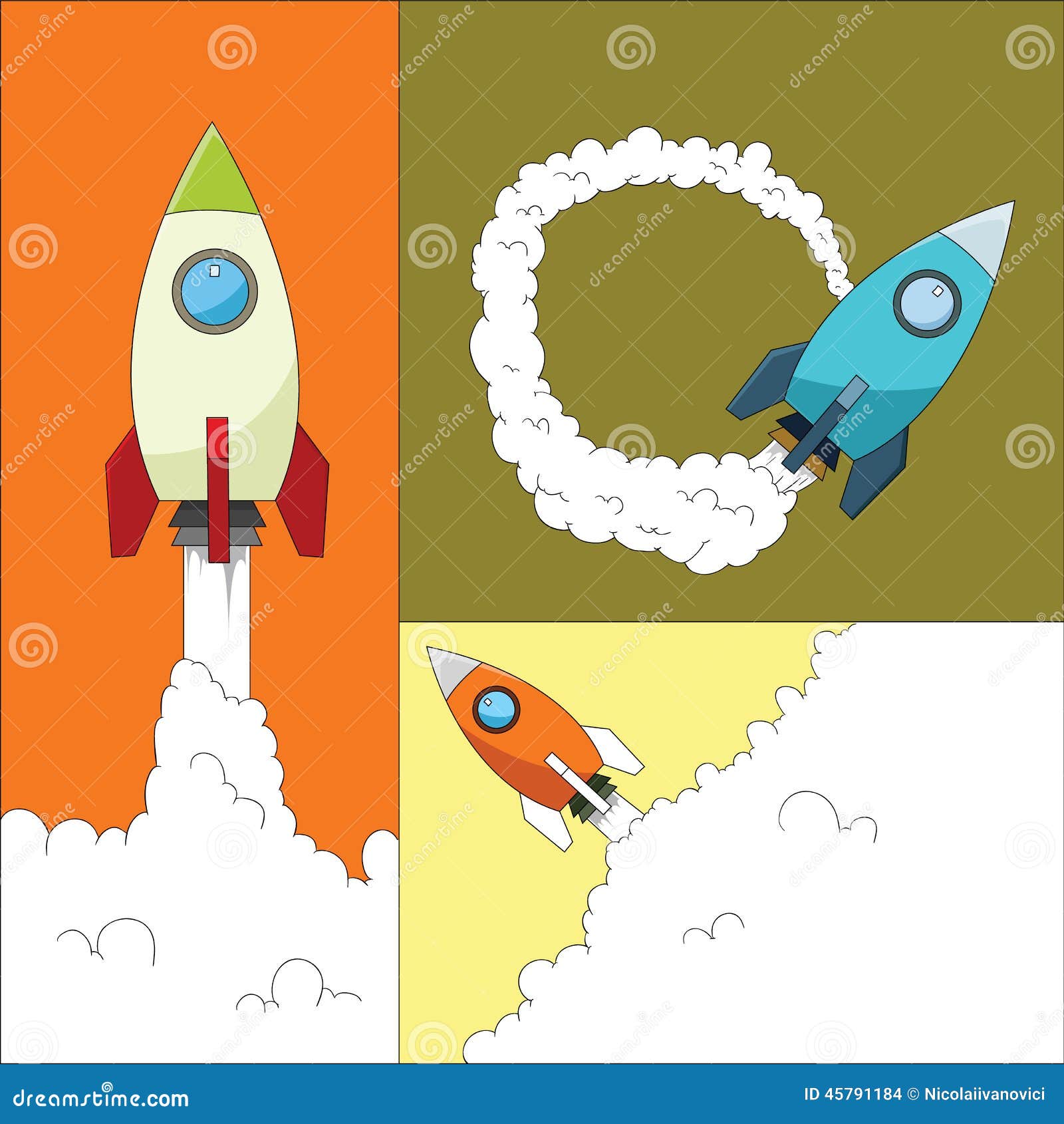 Shuttle stock vector. Illustration of science, ship, future - 45791184