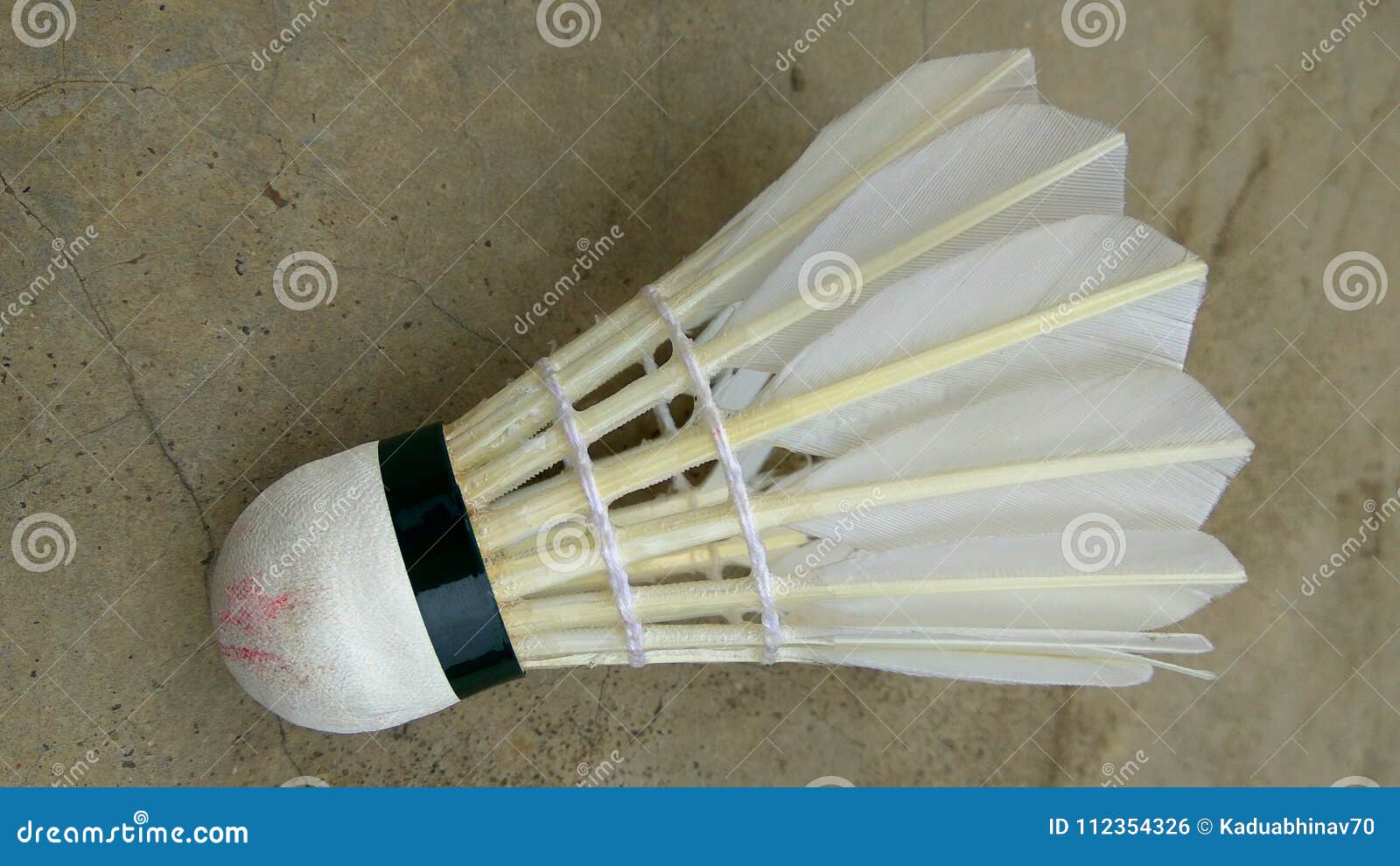 A shuttle stock photo. Image of badminton, view, equipment - 112354326