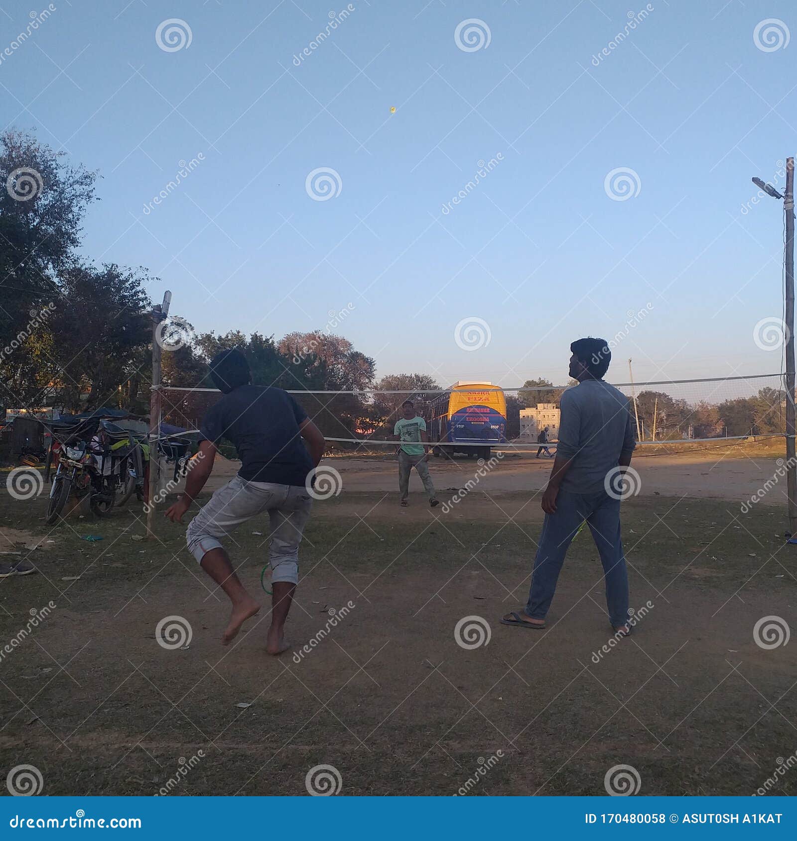 Shuttle fun editorial stock photo. Image of games, badminton - 170480058