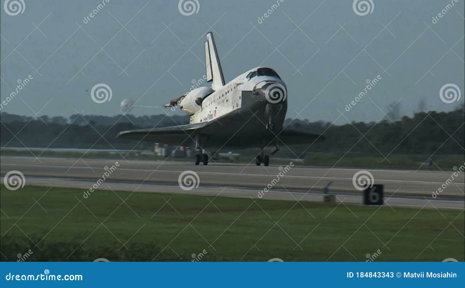 Parachute Space Shuttle Challenger