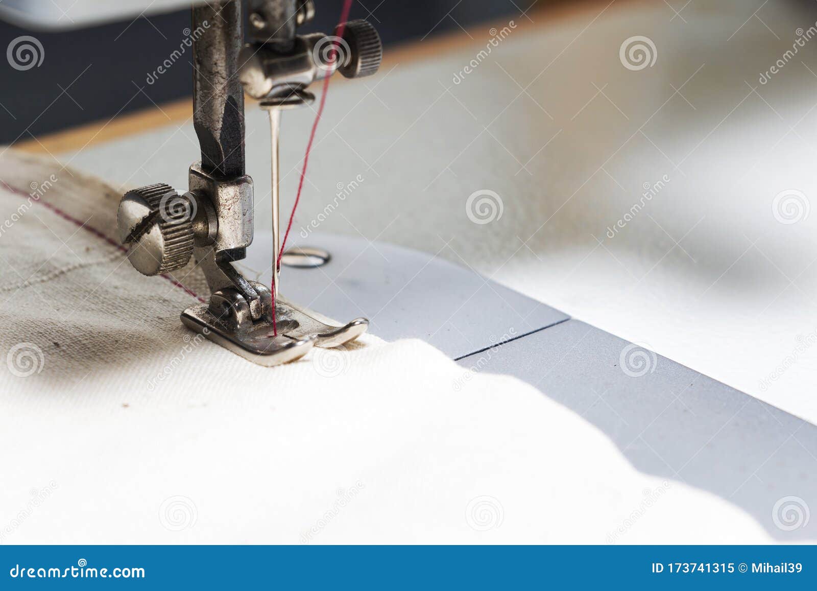 Shuttle a Needle. Part of the Sewing Machine Close-up Stock Image ...
