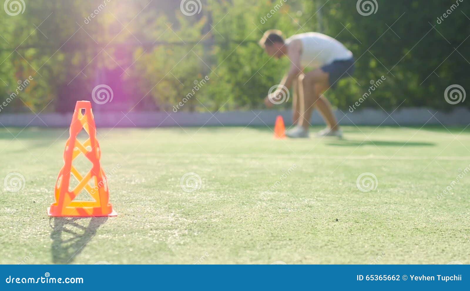 Shuttle run, sport stock footage. Video of person, human - 65365662