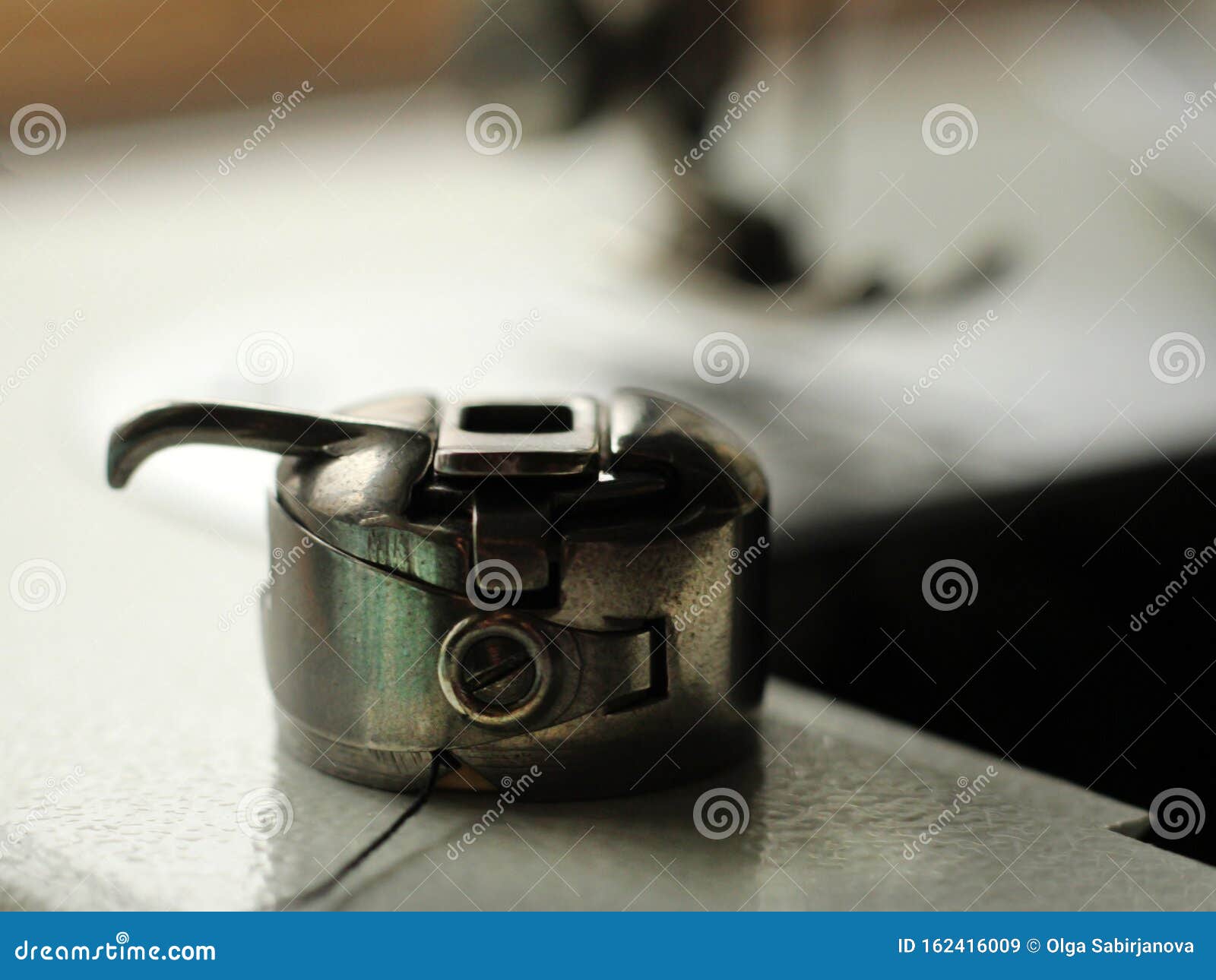 The Shuttle of the Sewing Machine Stock Image - Image of accessories ...