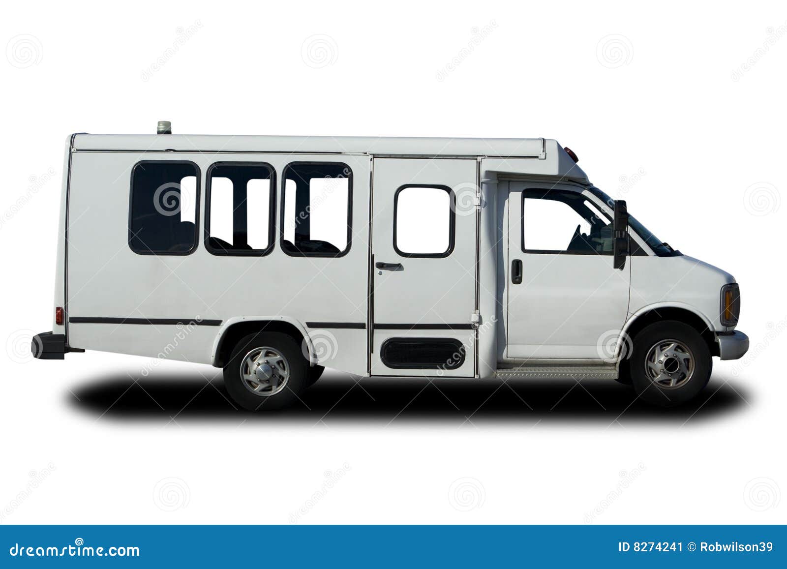 Shuttle Van stock image. Image of mass, passenger, automotive - 8274241