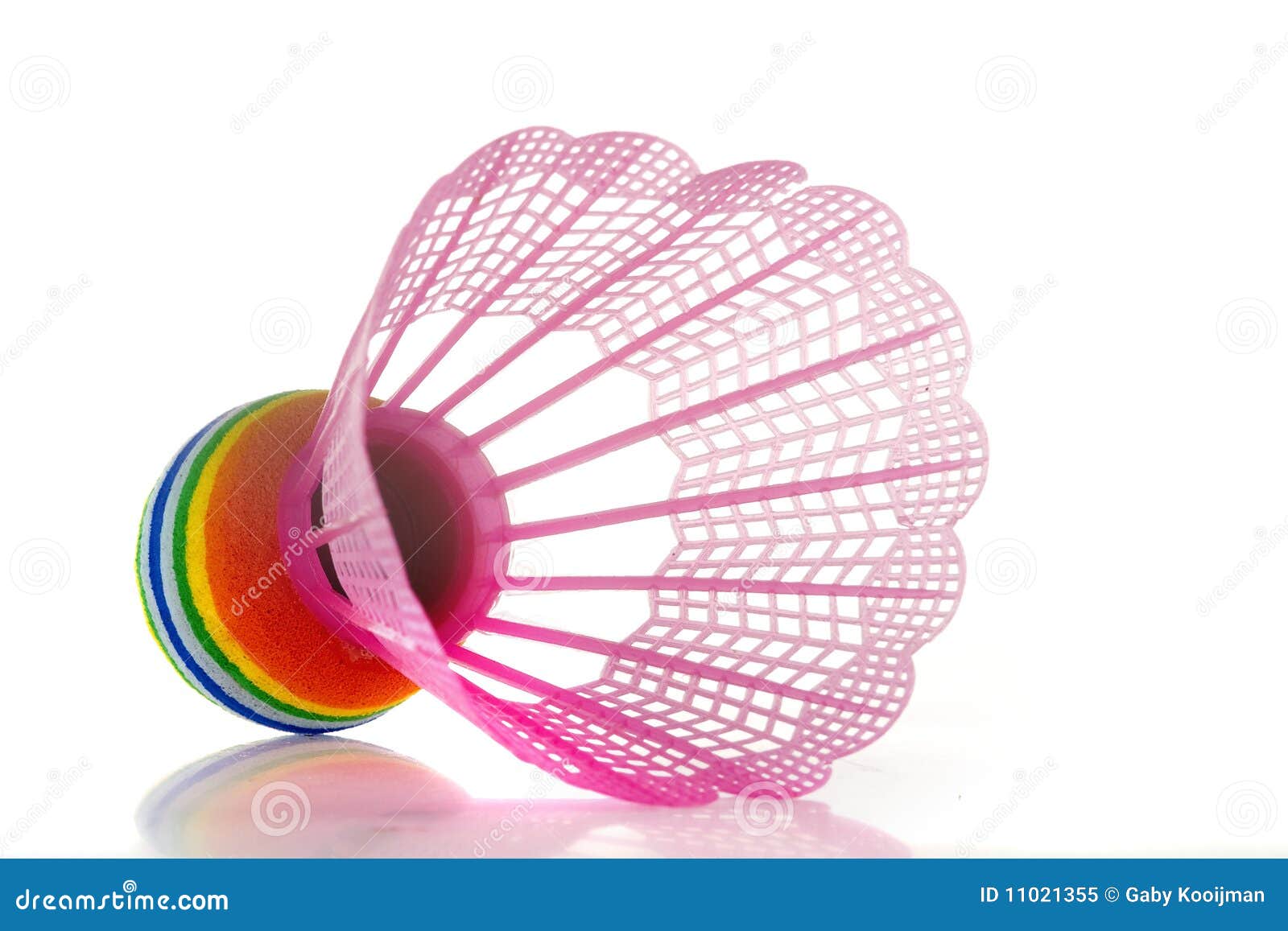 Shuttlecock stock image. Image of isolated, shuttlecock - 11021355