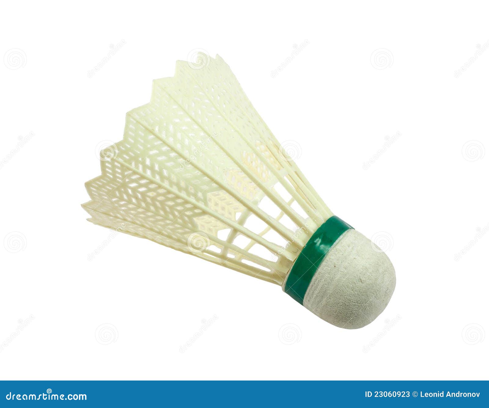 Shuttlecock stock image. Image of birdie, isolated, conical - 23060923