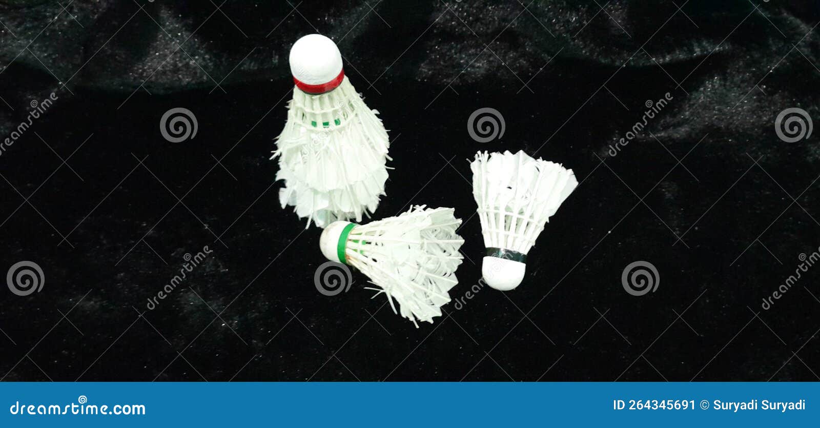 Shuttlecock badminton stock image. Image of shuttlecock - 264345691