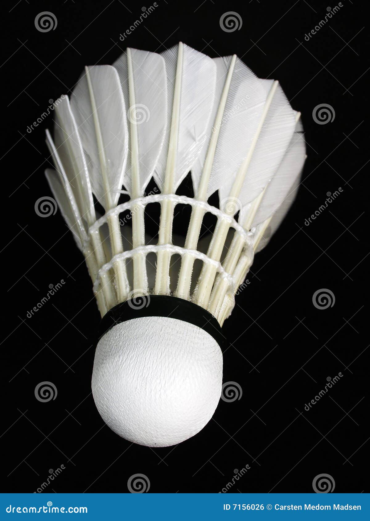 Shuttlecock Play stock photo. Image of isolated, sport - 7156026