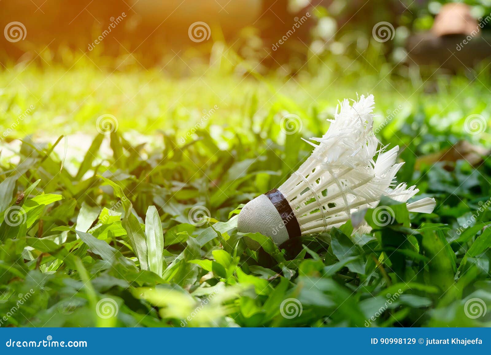 Shuttlecock stock image. Image of event, racket, action - 90998129