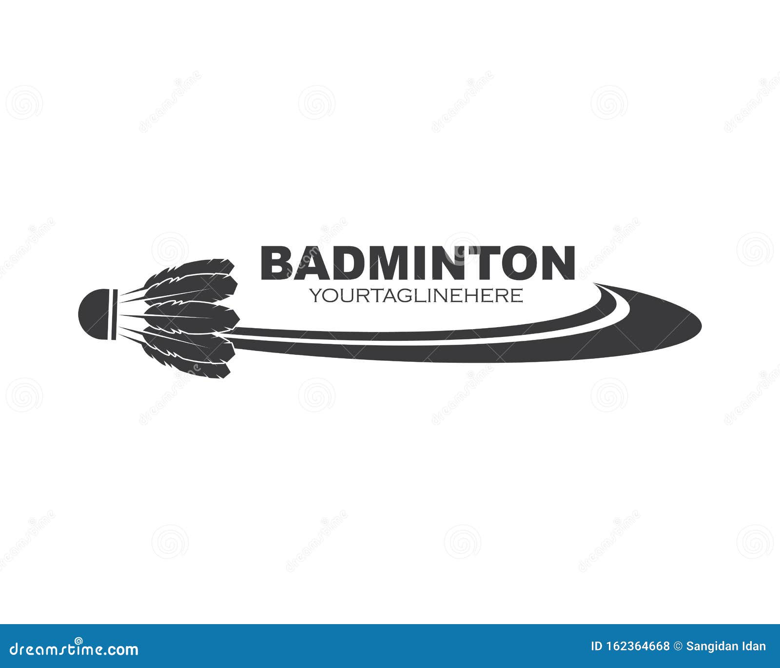 Shuttlecock Vector Icon Logo Illustration Design Stock Vector ...