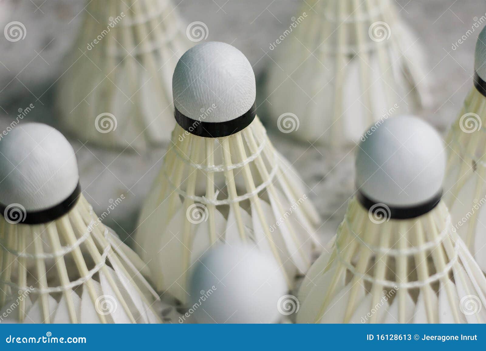 Shuttlecocks stock image. Image of hobby, shuttle, speed - 16128613