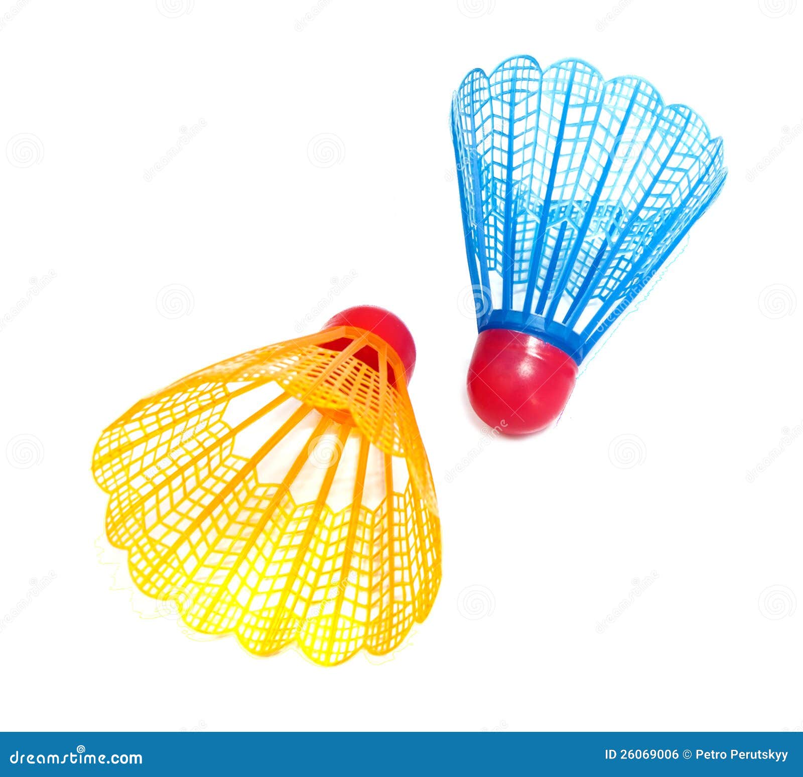 Shuttlecocks stock photo. Image of olympic, details, badminton - 26069006