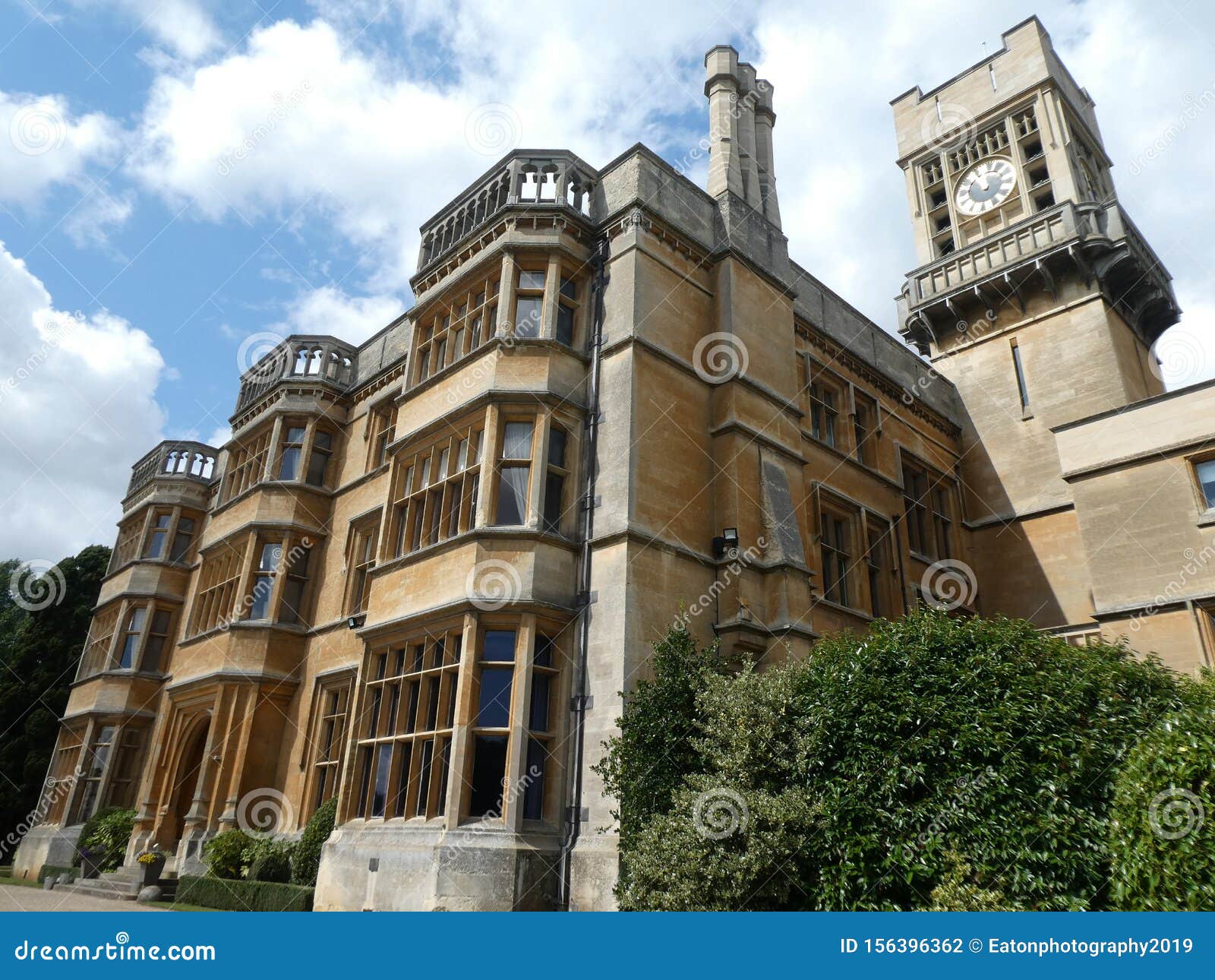 Shuttleworth House in the Sun Stock Photo - Image of england, richard ...