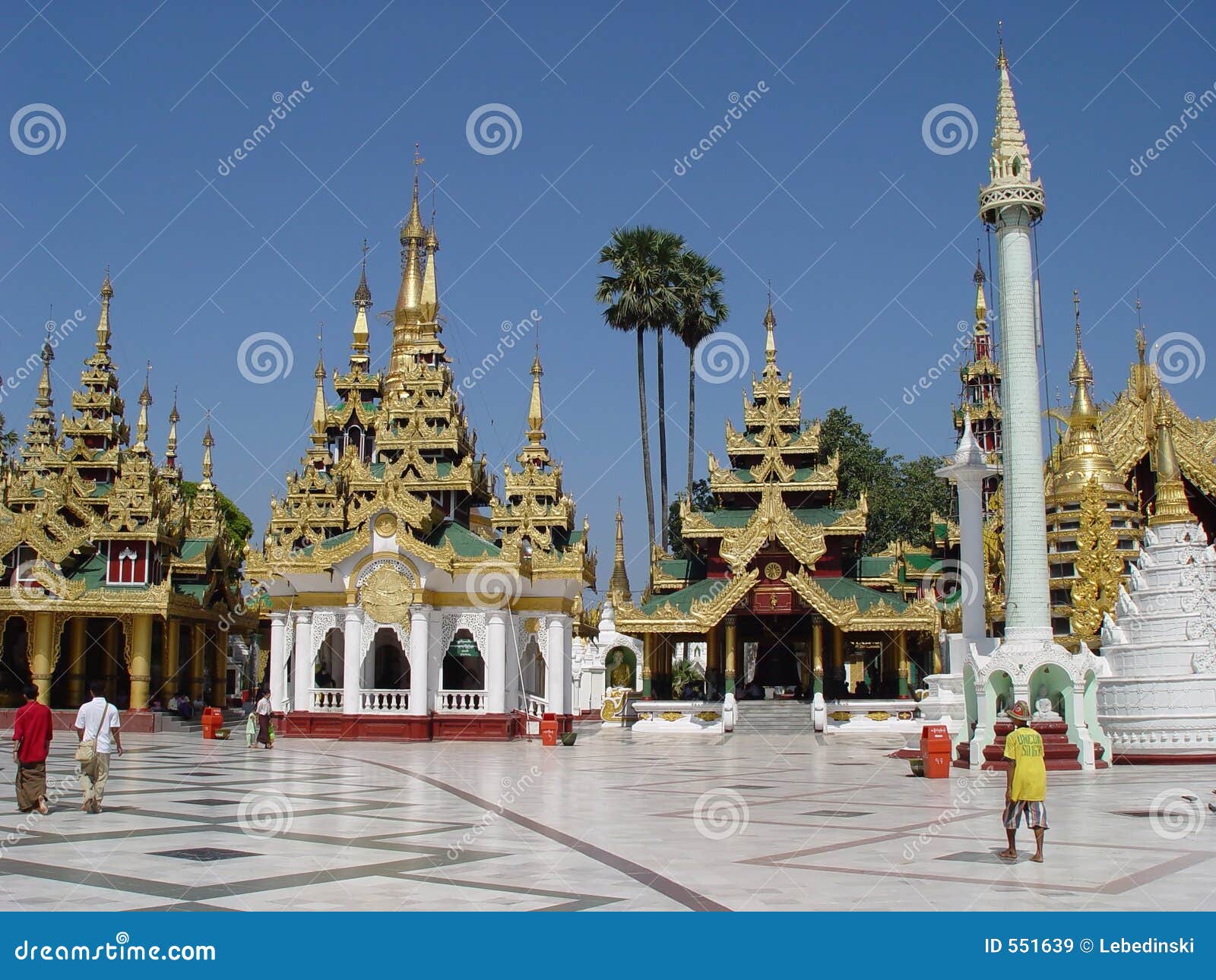 Shwedagon Pagoda stock image. Image of outside, animist - 551639