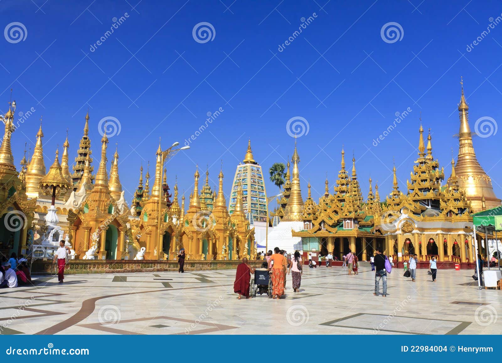 Shwedagon Pagoda Stock Photography | CartoonDealer.com #2804228
