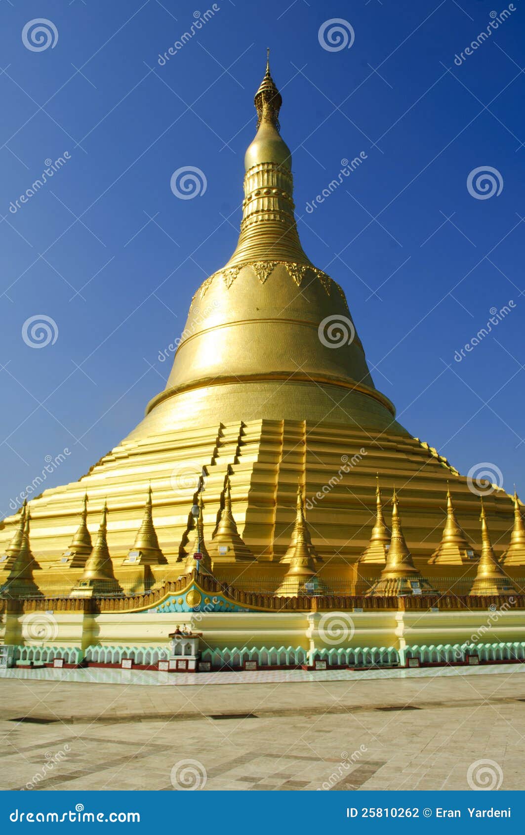 Shwemandaw Pagoda, Bago, Burma Stock Photo - Image of bago, important ...