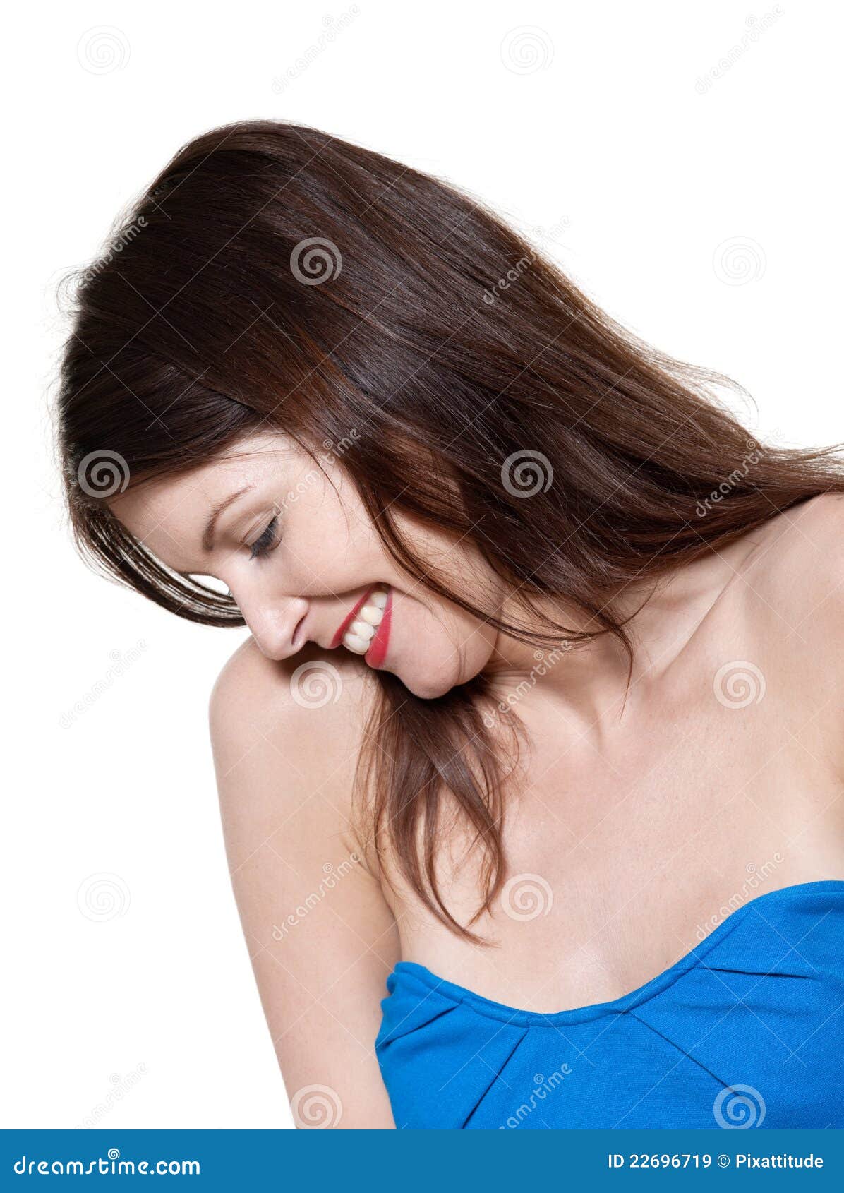 Shy Beautiful Expressive Woman Stock Image Image Of Expressing Eyes
