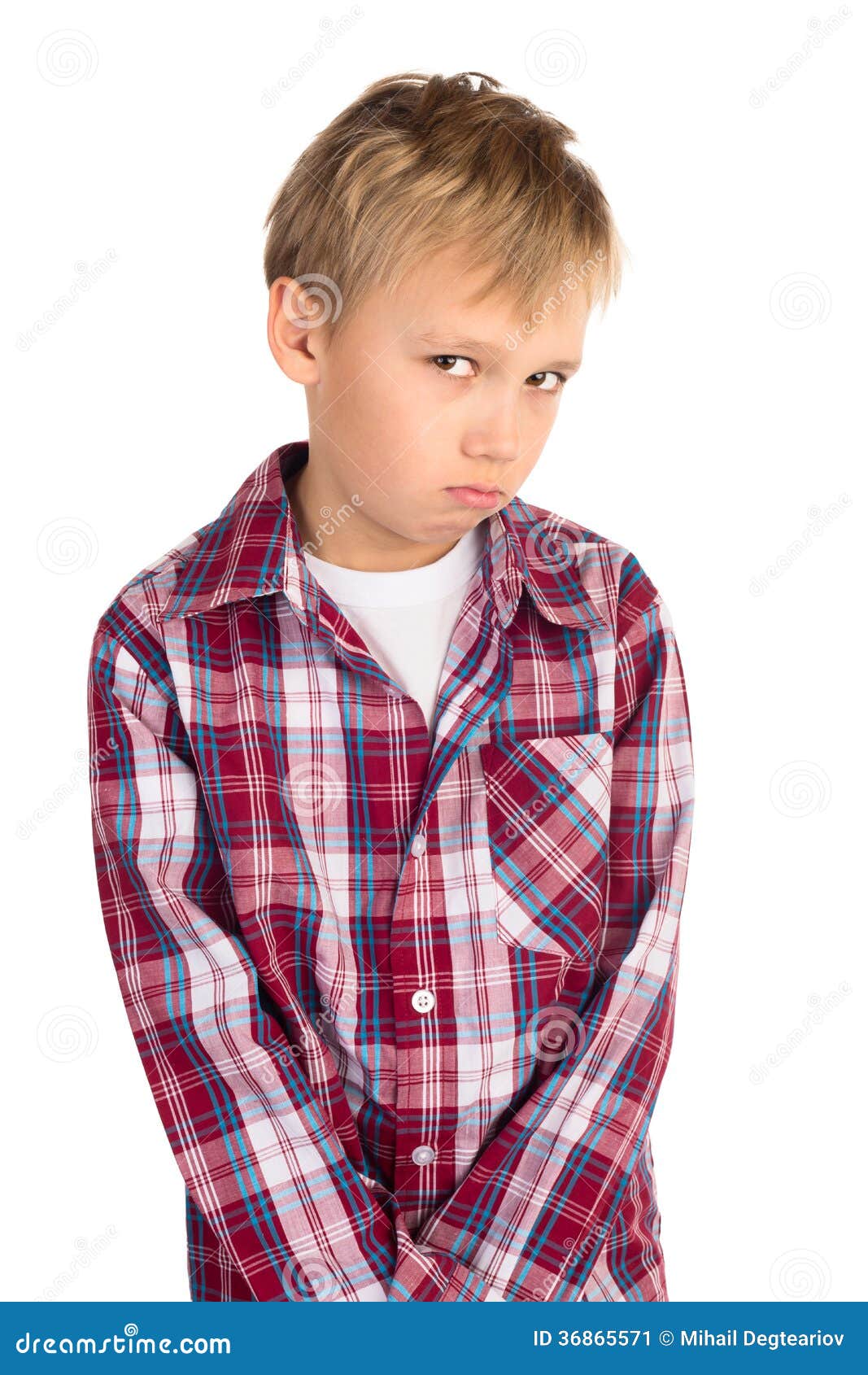 Shy Boy stock image. Image of hurt, cute, schoolboy, inside - 36865571