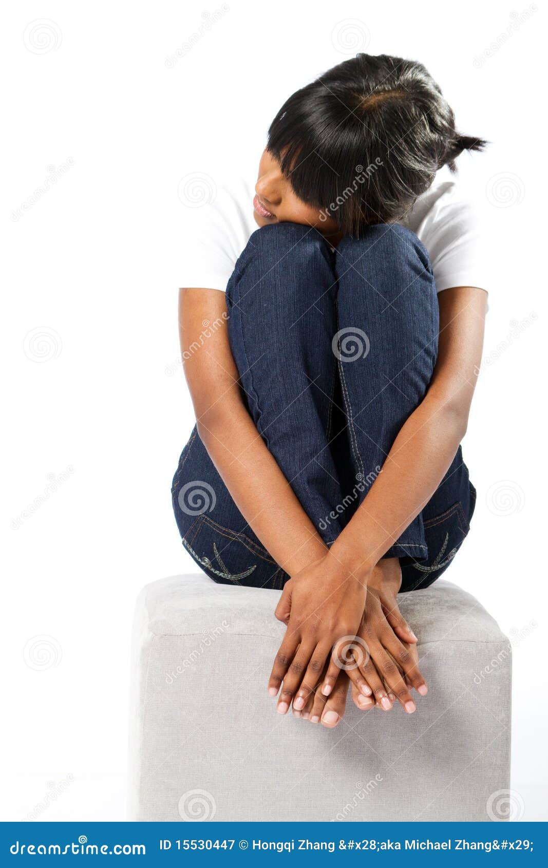 Shy girl stock image. Image of pretty, high, happy, adult - 15530447