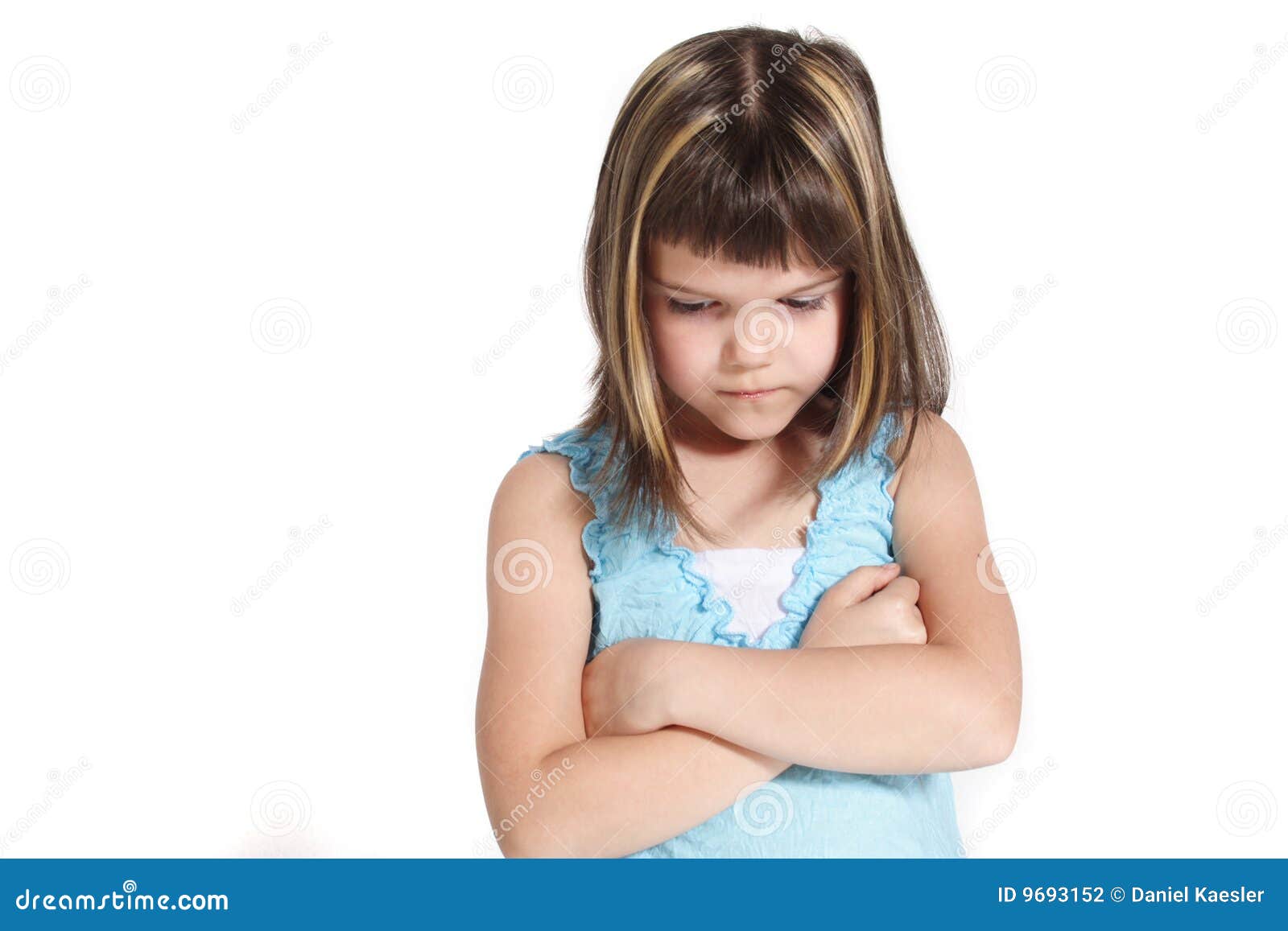 Shy girl stock photo. Image of pigheaded, adolescence - 9693152