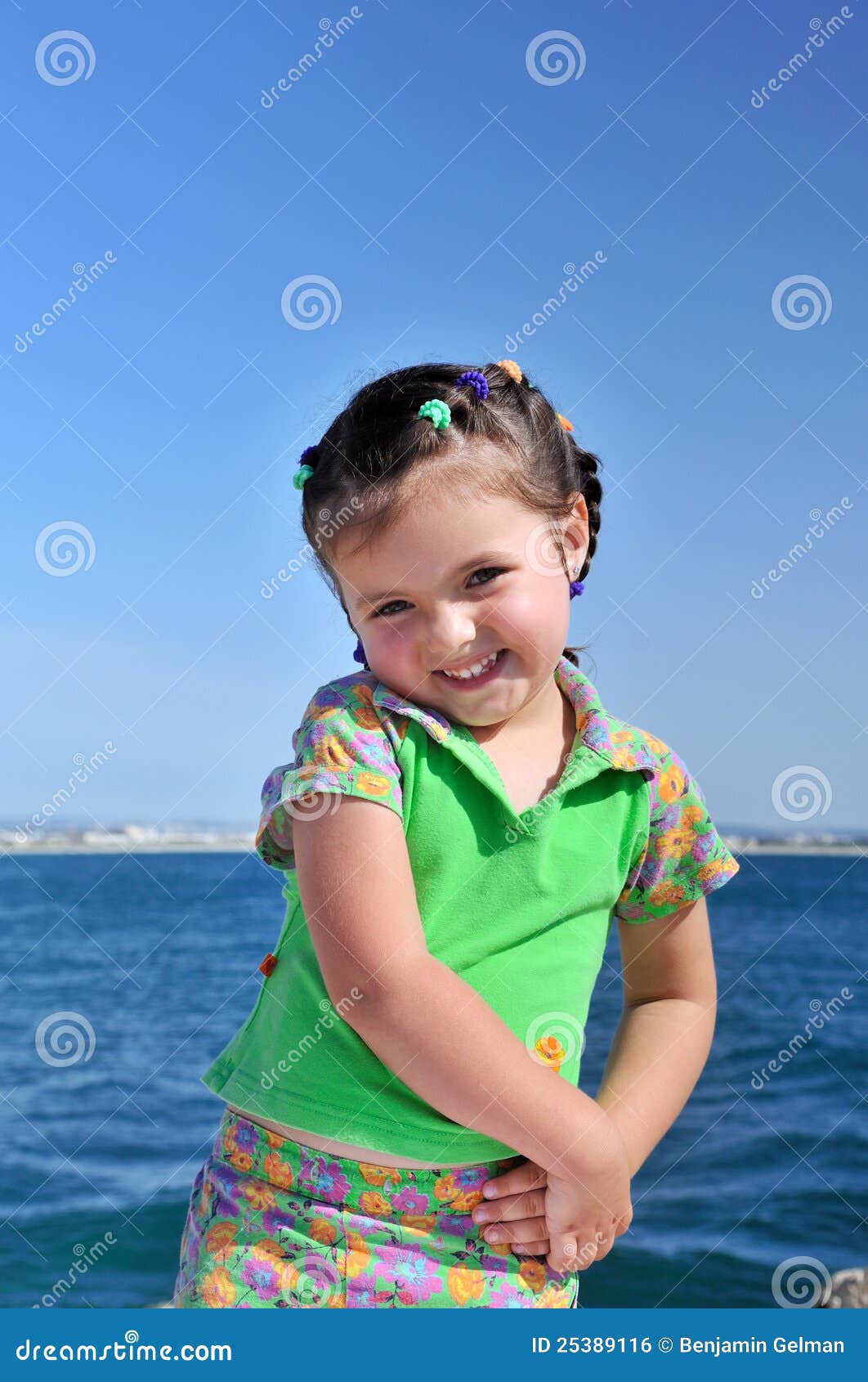 Shy little girl stock photo. Image of people, innocence - 25389116