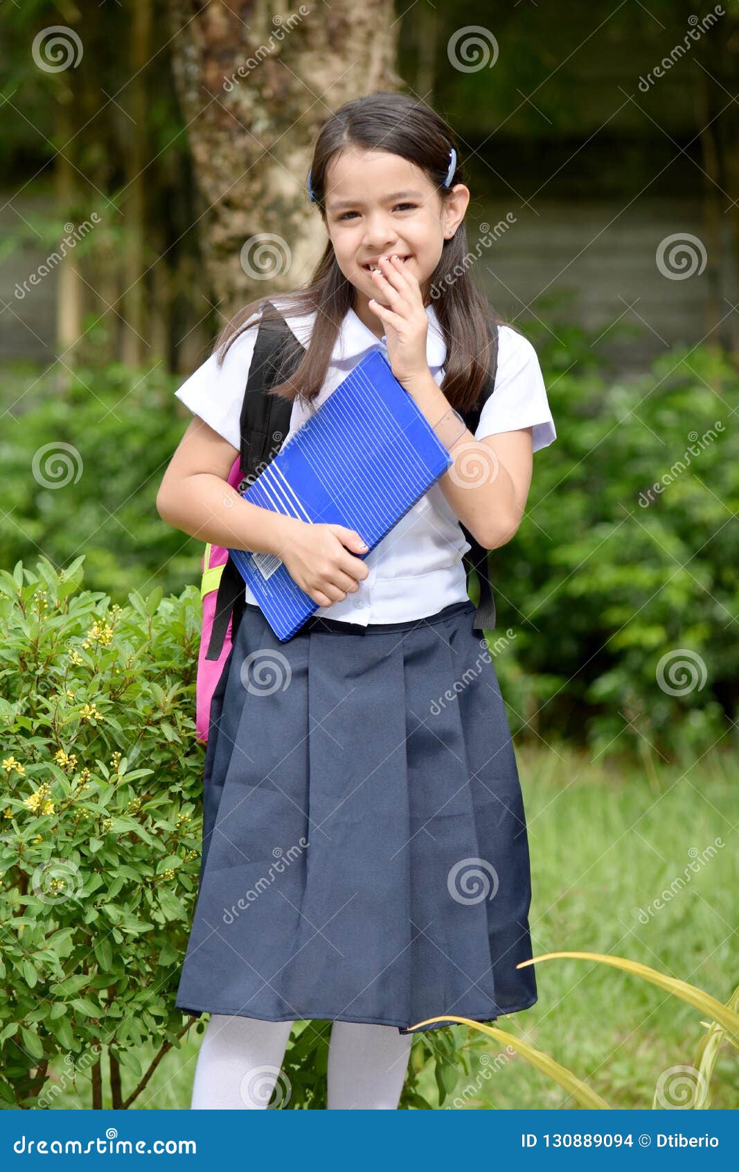 Shy Student Child editorial stock image. Image of humble - 130889094