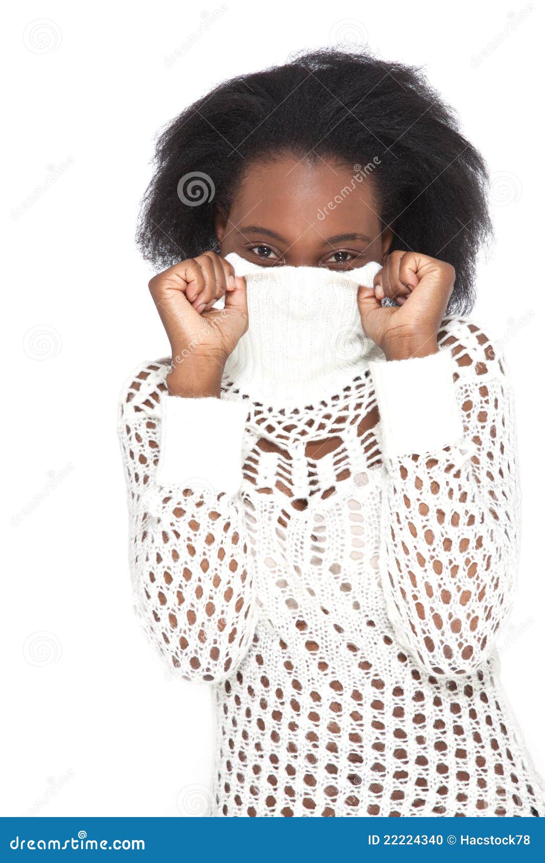 Shyness stock photo. Image of copyspace, embarrassed - 22224340