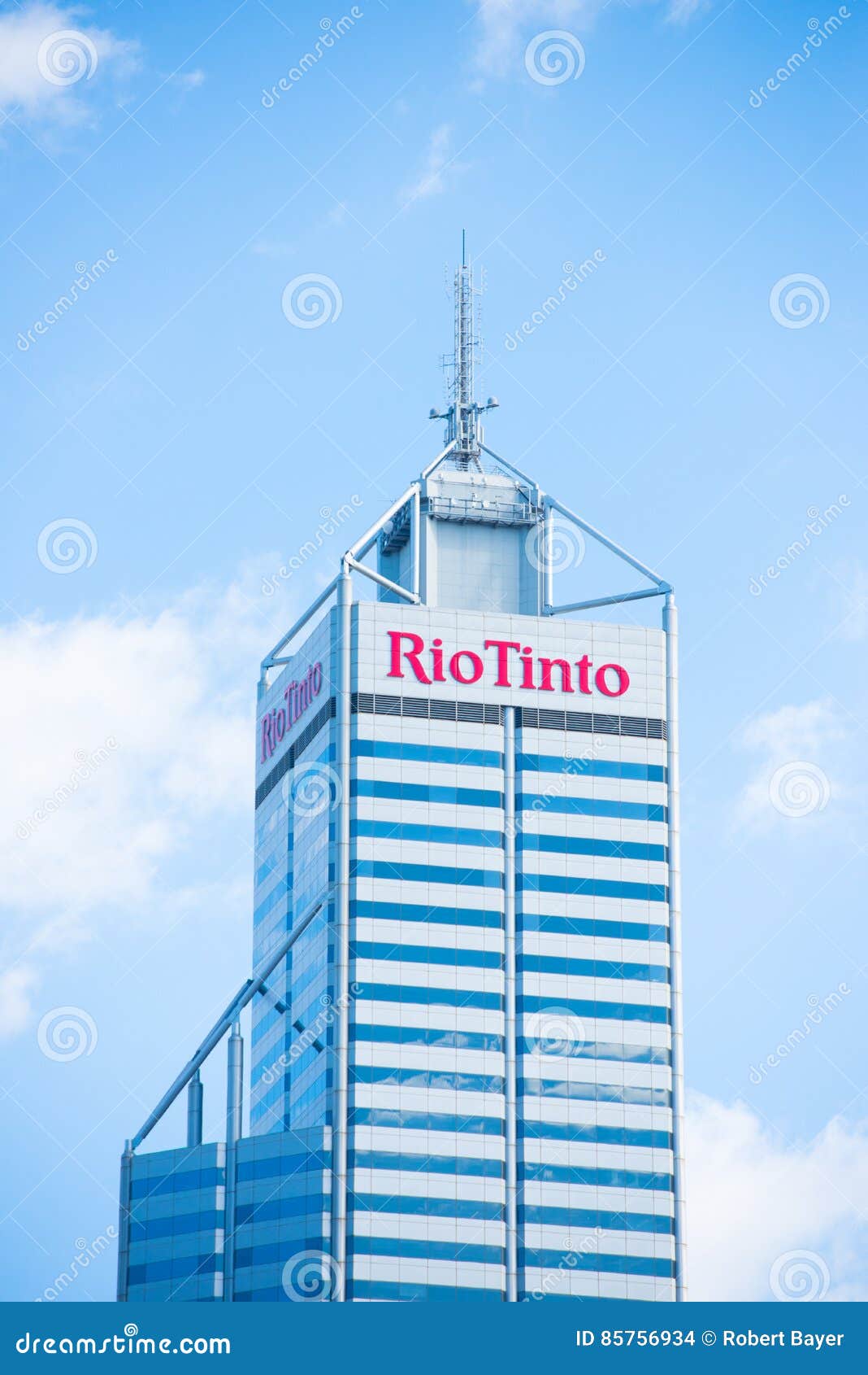 Siège Social Perth D'exploitation De Rio Tinto Image stock éditorial ...