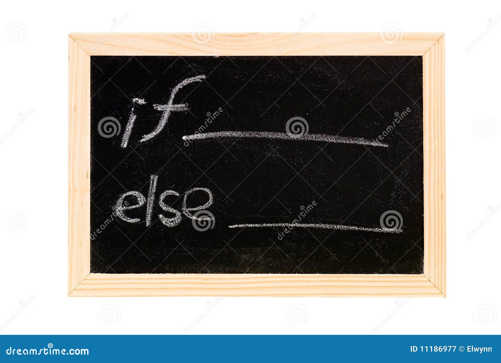 Si entonces imagen de archivo. Imagen de nadie, muestra - 11186977