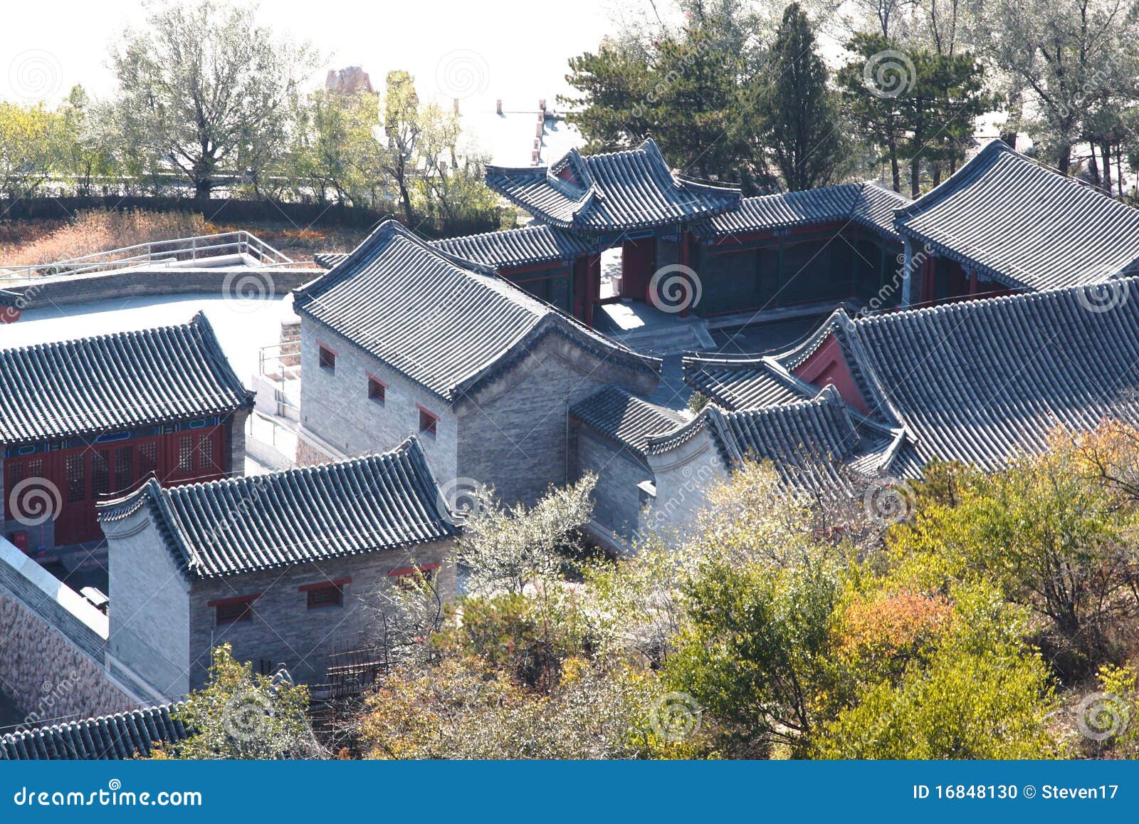 Si he Yuan in Beijing stock photo. Image of ancient, architecture ...