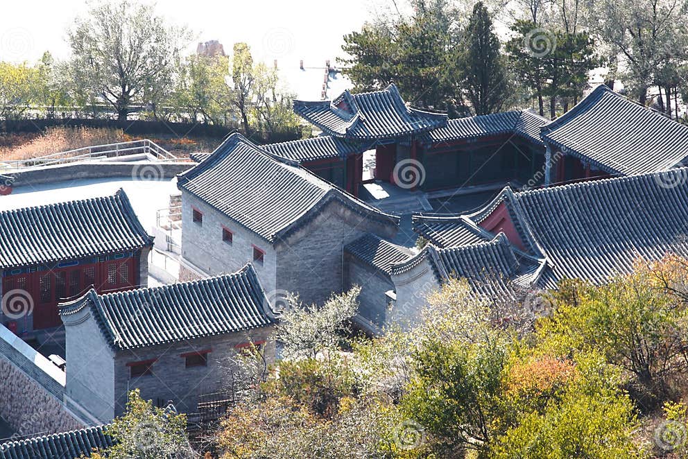 Si he Yuan in Beijing stock photo. Image of ancient, architecture ...