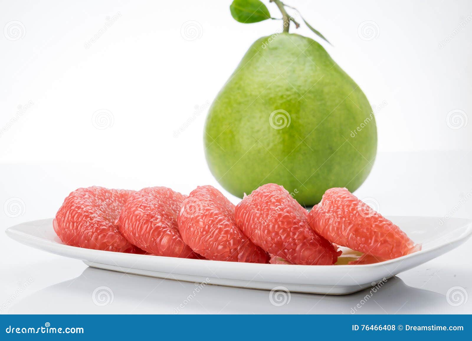 Siam Ruby Pomelo Fruit stock photo. Image of ripe, ruby - 76466408
