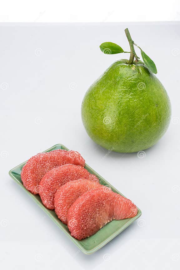 Siam Ruby Pomelo Fruit stock photo. Image of vitamin - 76466482
