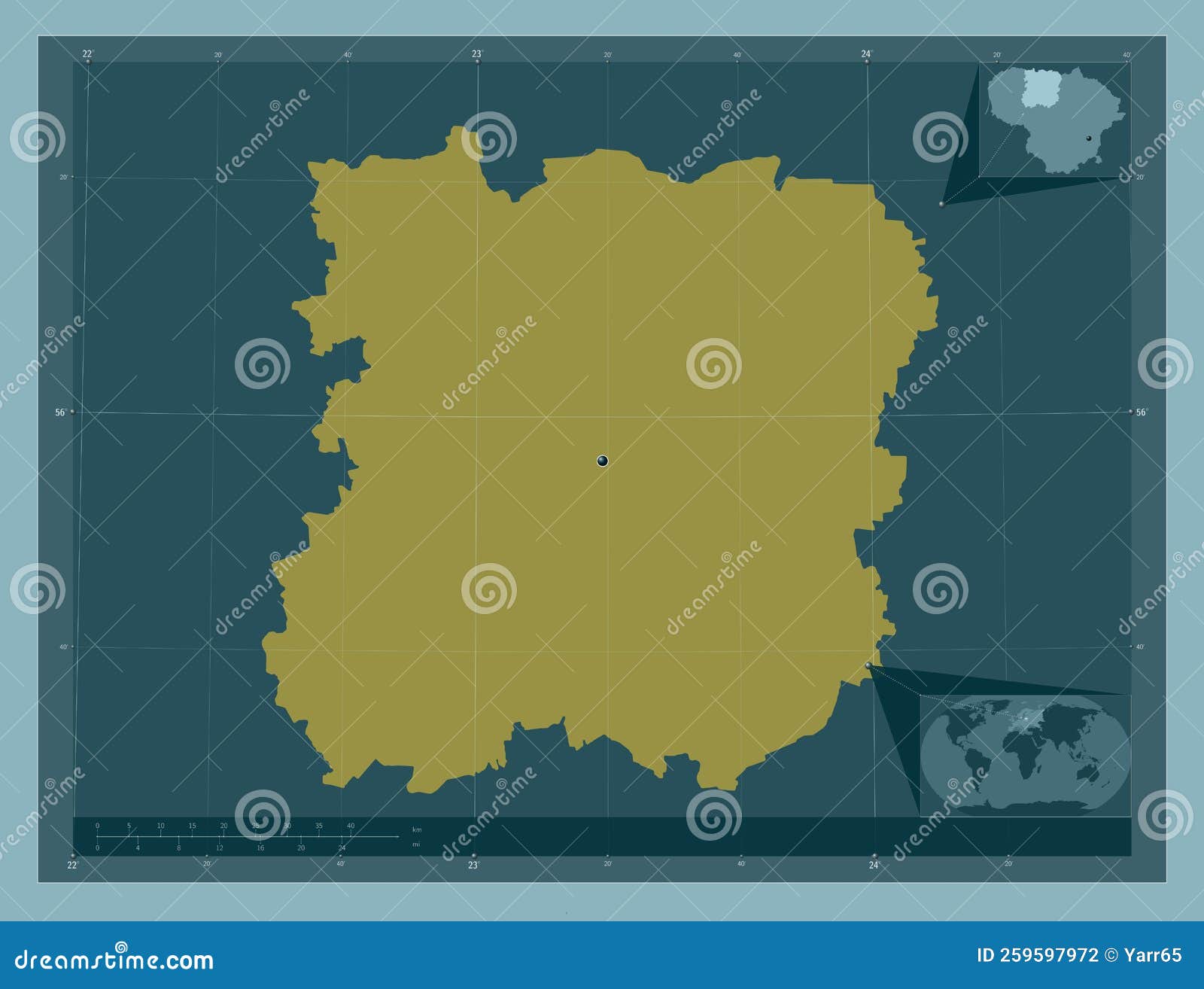 Siauliai, Lithuania. Solid. Capital Stock Illustration - Illustration ...