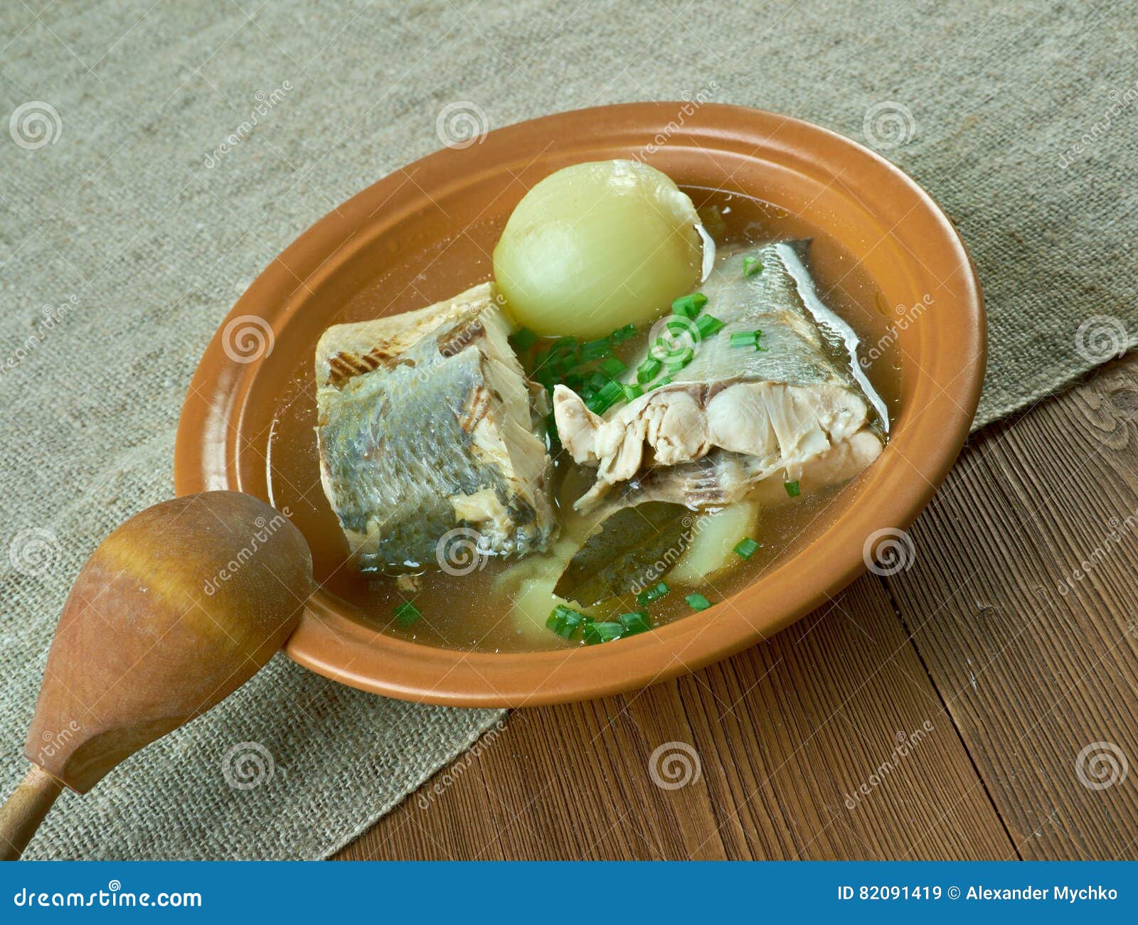 Siberian fish soup of omul stock image. Image of dried - 82091419
