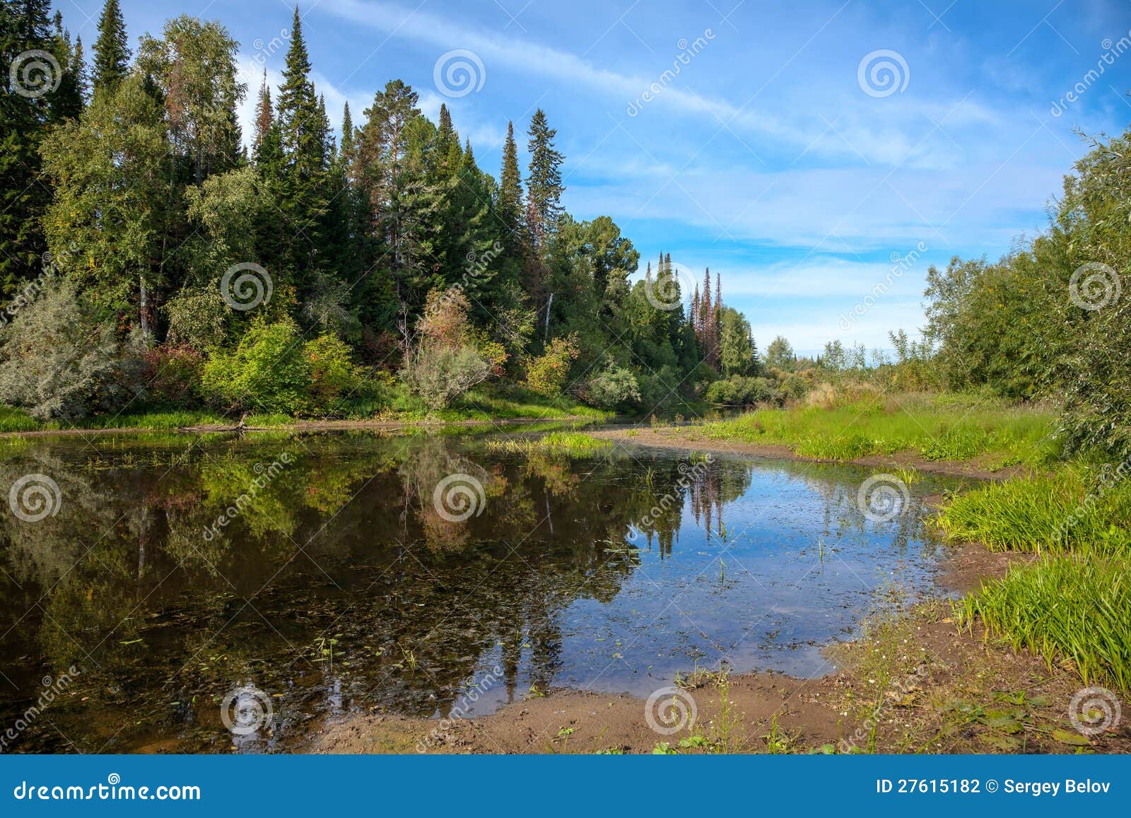 Siberian landscape stock photo. Image of scenic, environment - 27615182