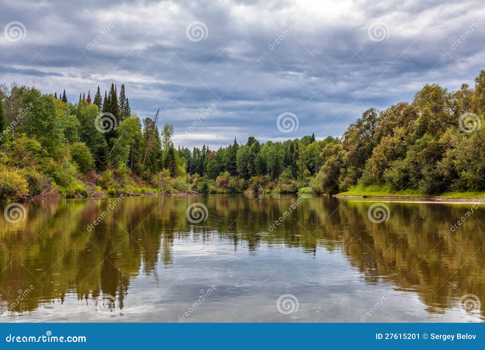 Siberian landscape stock image. Image of calm, lake, clean - 27615201