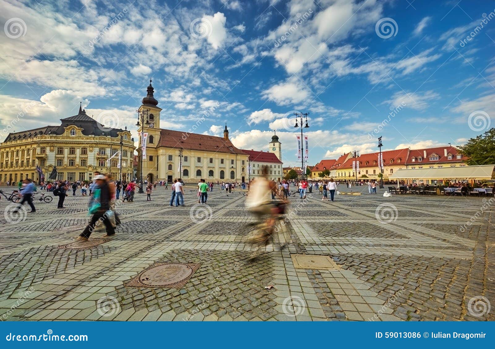 Sibiu City Center editorial photo. Image of square, editorial - 59013086